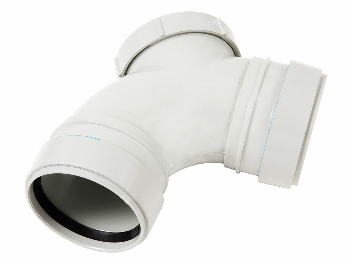 DWV RRJ Ramp Bend (Rear Access) 100mm x 88 Degree from Reece