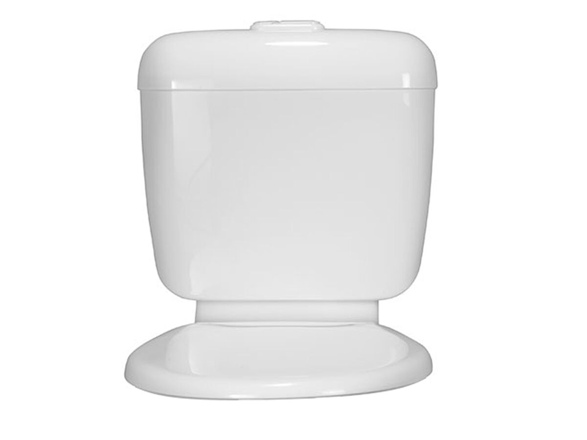 BASE Low Level Cistern 4.5/3L Adjustable with Seat White (4 Star) from ...
