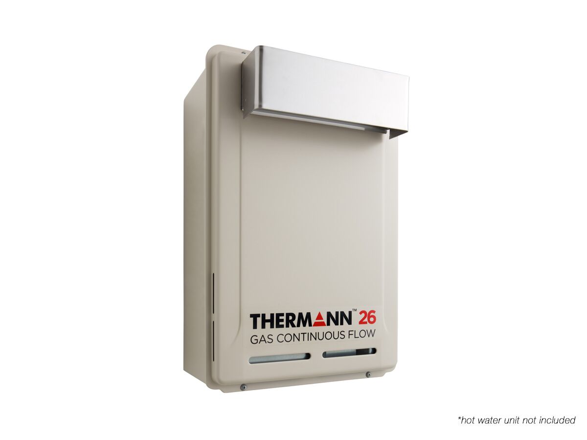 Thermann 6 Star Upwards Flue Diverter from Reece