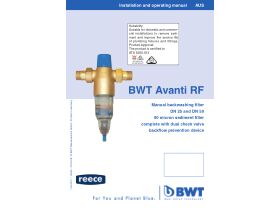 BWT Avanti Manual Backwash Filter 25mm from Reece