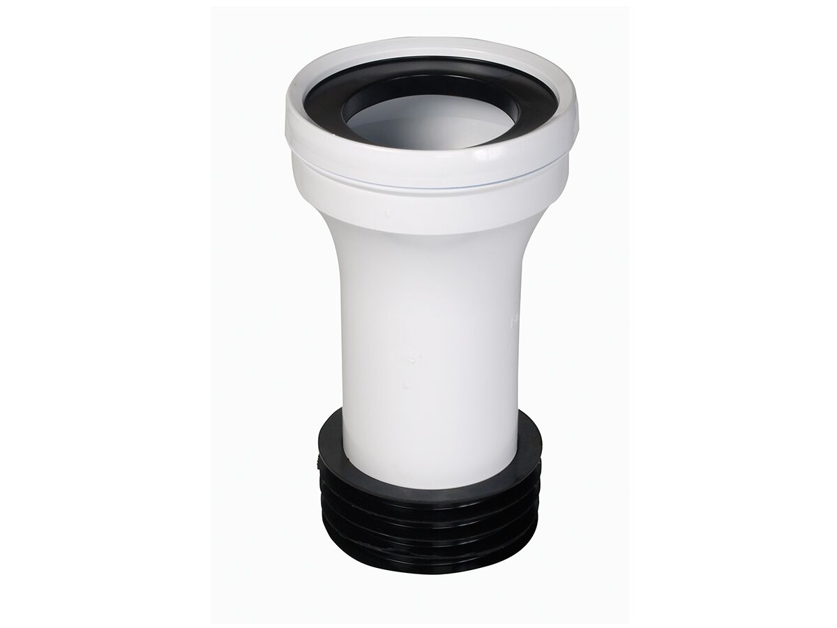 Dux Pan Connector Straight Reducing 100mm from Reece