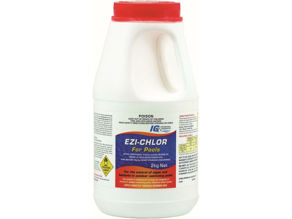 IQ Ezi-Chlor Granular Chlorine 2kg from Reece