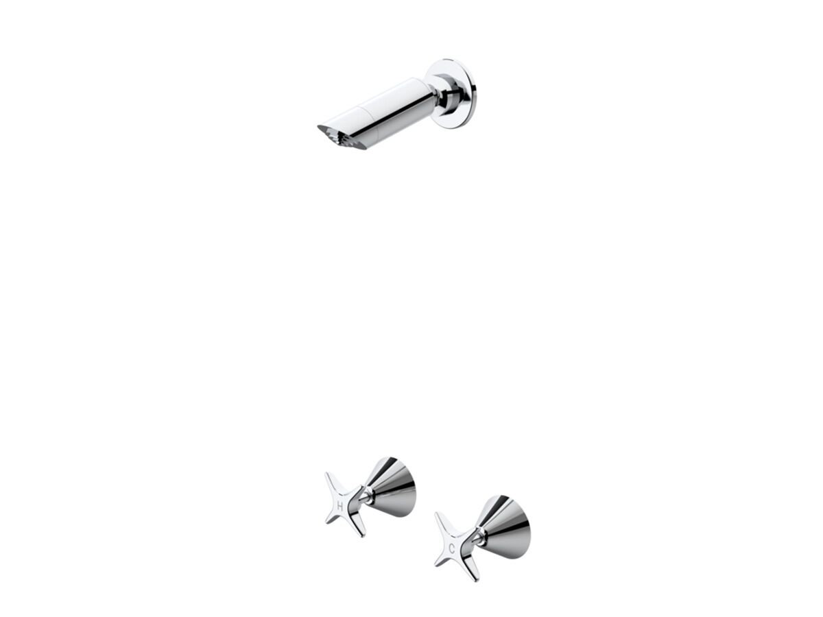 Caroma Elegance II Shower Set Chrome (3 Star) from Reece