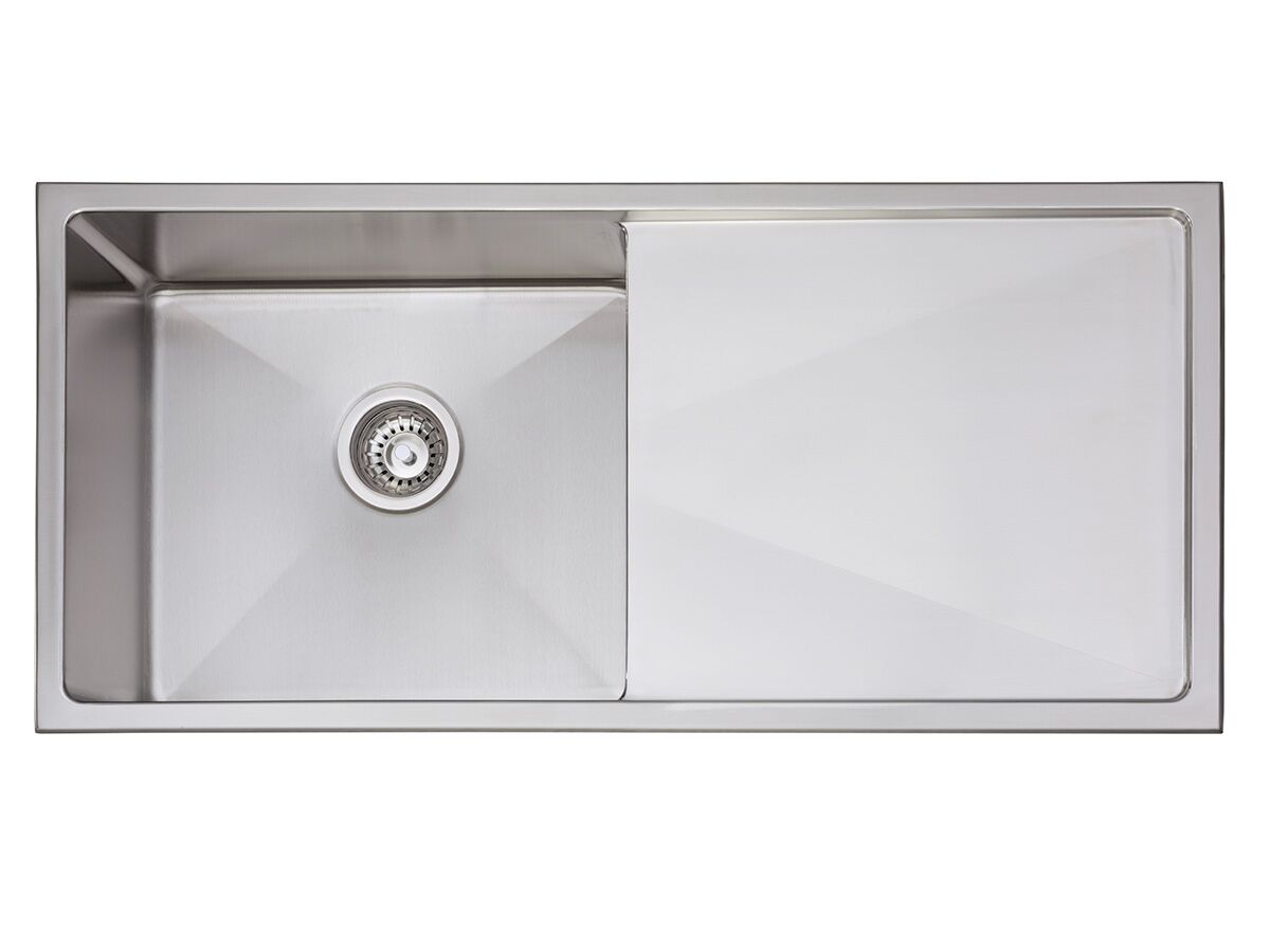 AFA Exact Single Bowl Inset / Undermount Left Hand Bowl Sink No Taphole ...