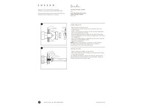 Sussex Scala Straight Wall Basin Mixer Tap System Right Hand Mixer Tap ...