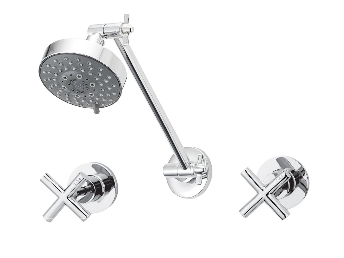 Posh Solus Shower Set Chrome (3 Star) from Reece