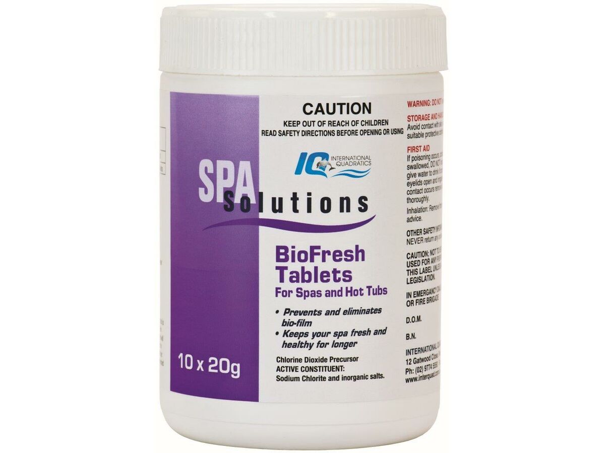IQ Spa Solutions Biofresh Tablets 200g from Reece
