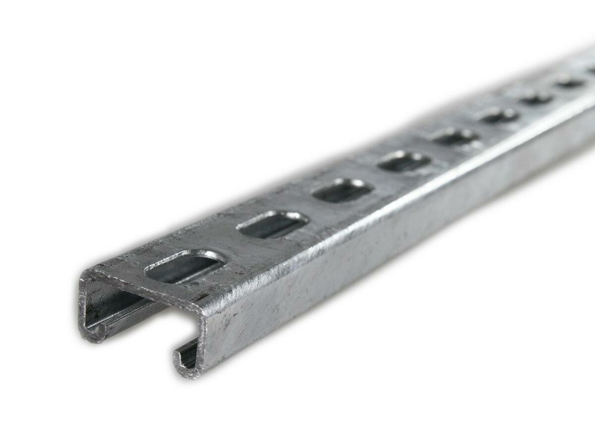 Unistrut Channel 41x41 Slotted Hot Dip Galvanised 3m