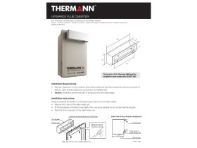 Thermann 6 Star Upwards Flue Diverter from Reece
