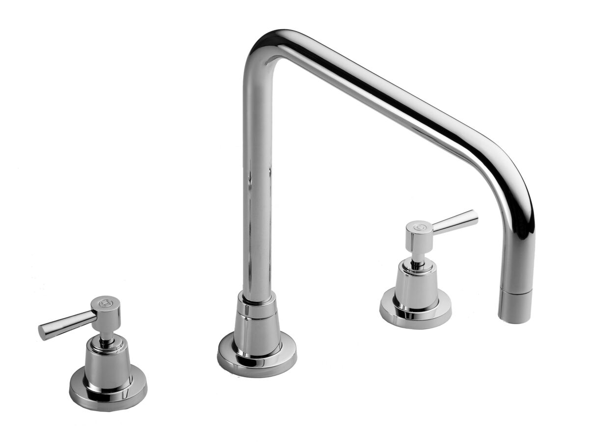 Phoenix Gen X Lever Hob Sink Set Square Outlet Chrome (3 Star) from Reece