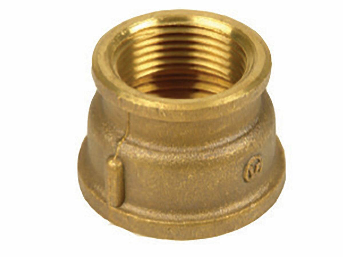 Brass Socket Female Reducing 20mm x 15mm from Reece