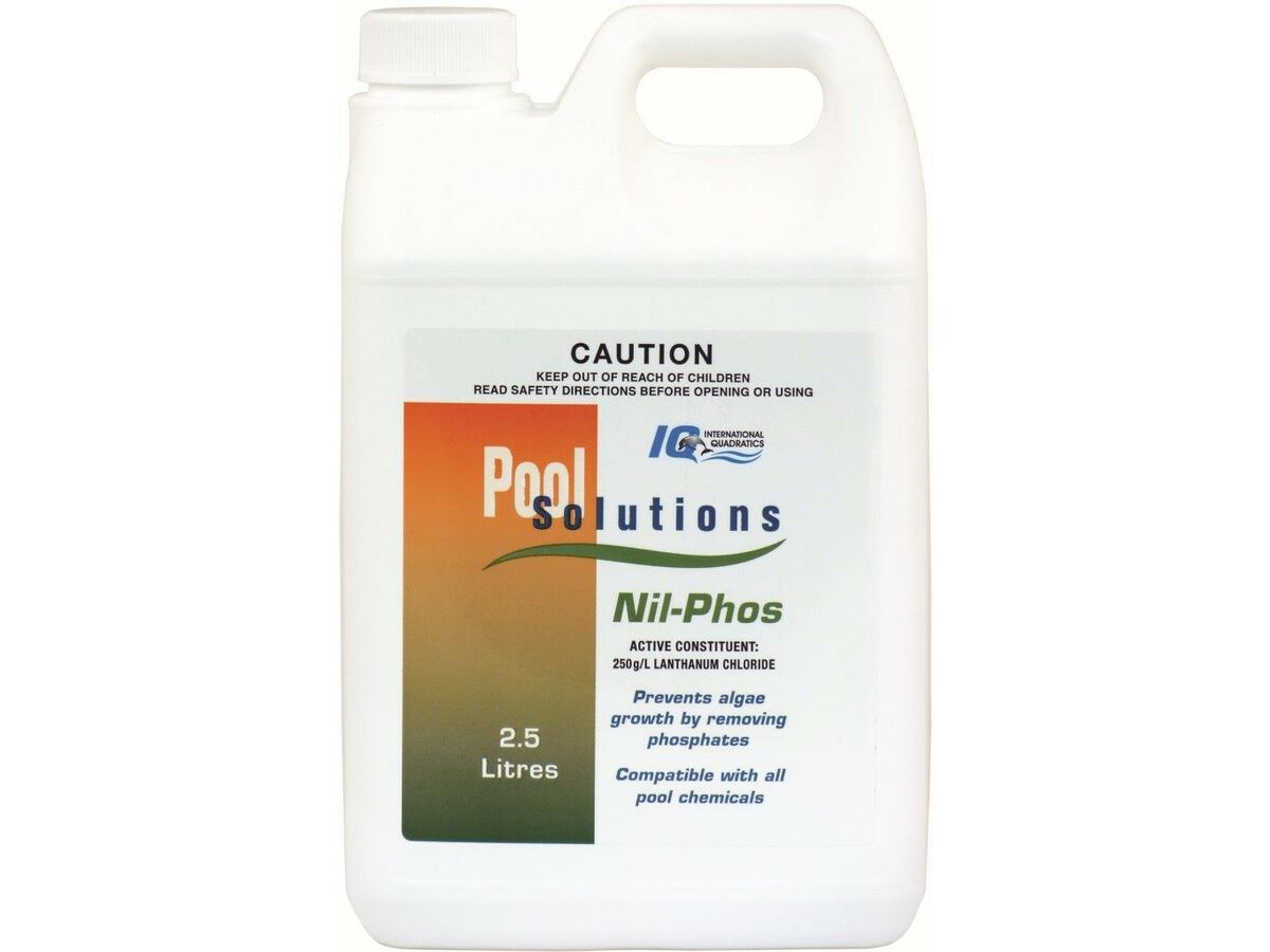 IQ Pool Solutions Nil-Phos Phosphate Remover 2.5L from Reece