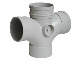 DWV Double Junction 100mm x 88 Degree from Reece